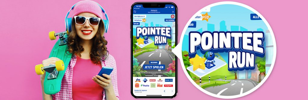 Release of Pointee Run: The new kr3m Game in the PAYBACK App - kr3m. media GmbH